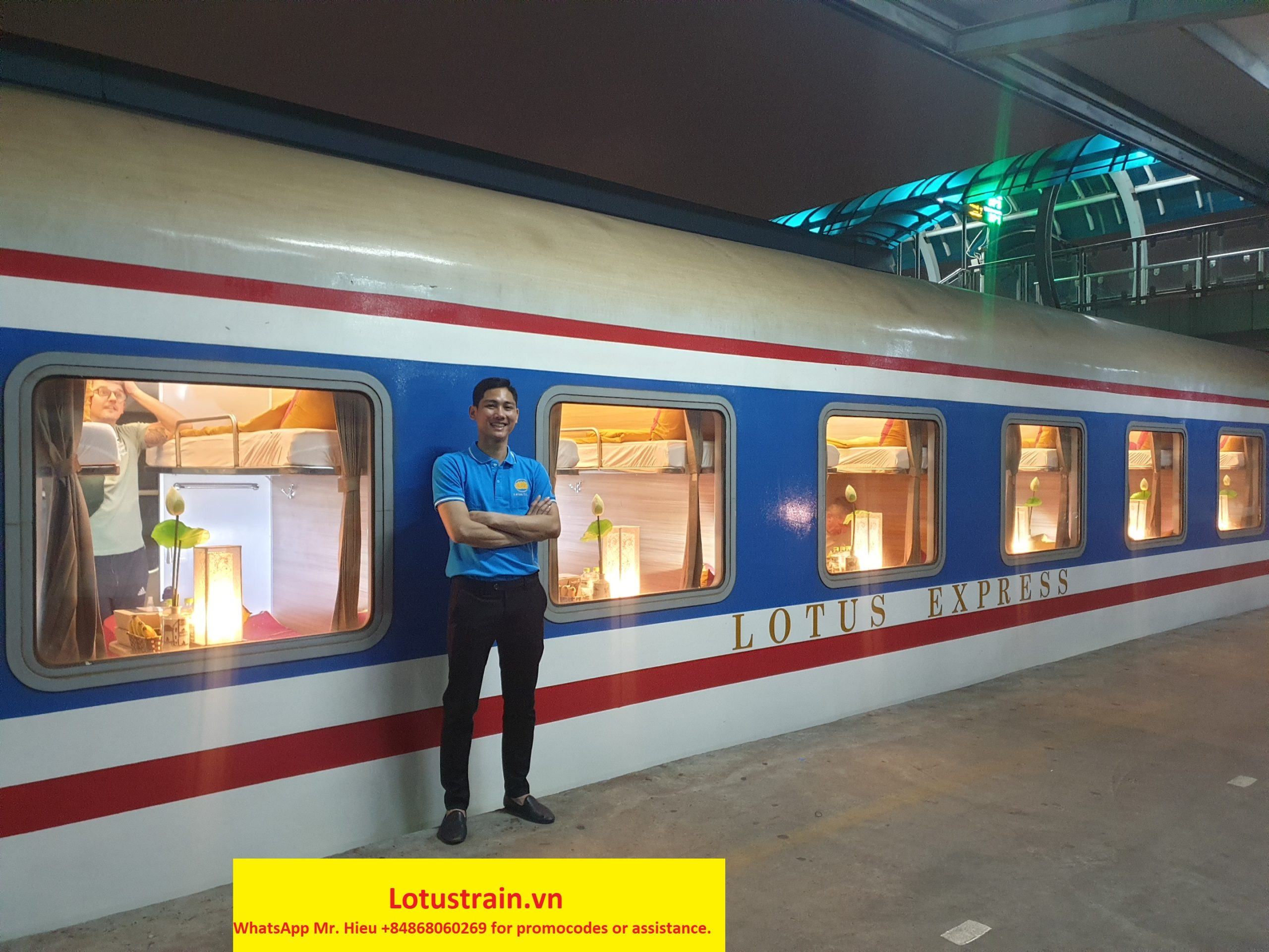 Location of the train stations on Google maps - Lotus Train